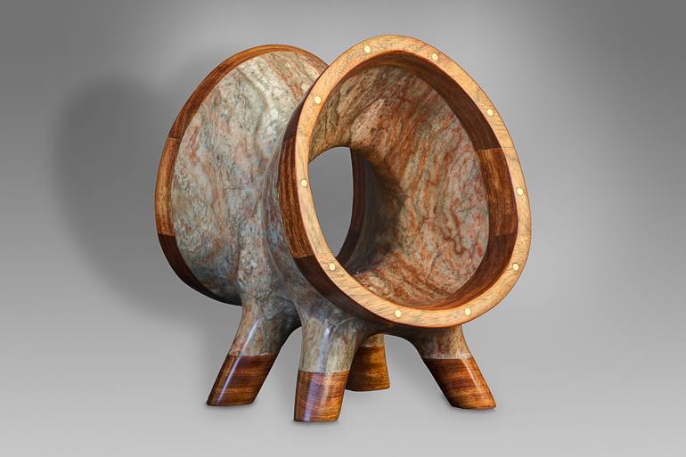 TUNNEL VISION Sculpture by Stephanie and Scott Shangraw | Saatchi Art