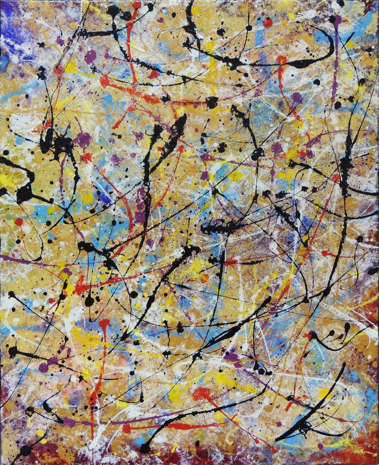 Touching Infinity #3 Painting by David Pattison | Saatchi Art