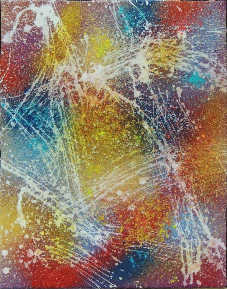 Northern Light, white horse Painting by David Pattison | Saatchi Art