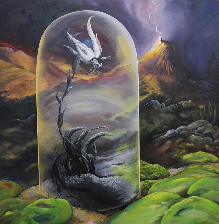 Foreshadowed Painting by Julie Stoneman | Saatchi Art