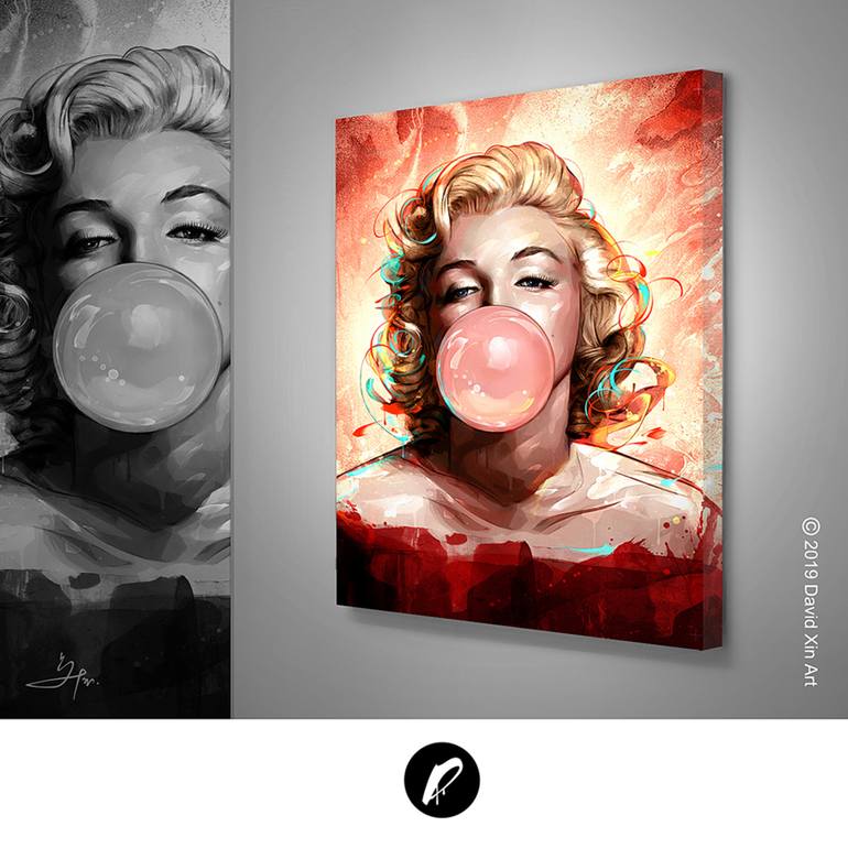 Happy Birthday, Mr. President! Painting by David Xin | Saatchi Art