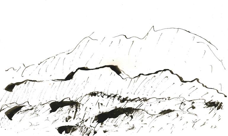 Billow (from Balance series) Drawing by Semyon Ryabukha | Saatchi Art