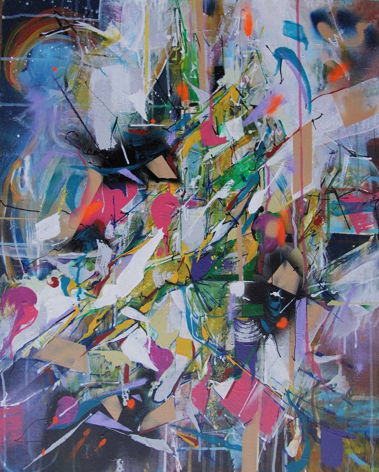 Impossible House Painting by Nate Hodge | Saatchi Art