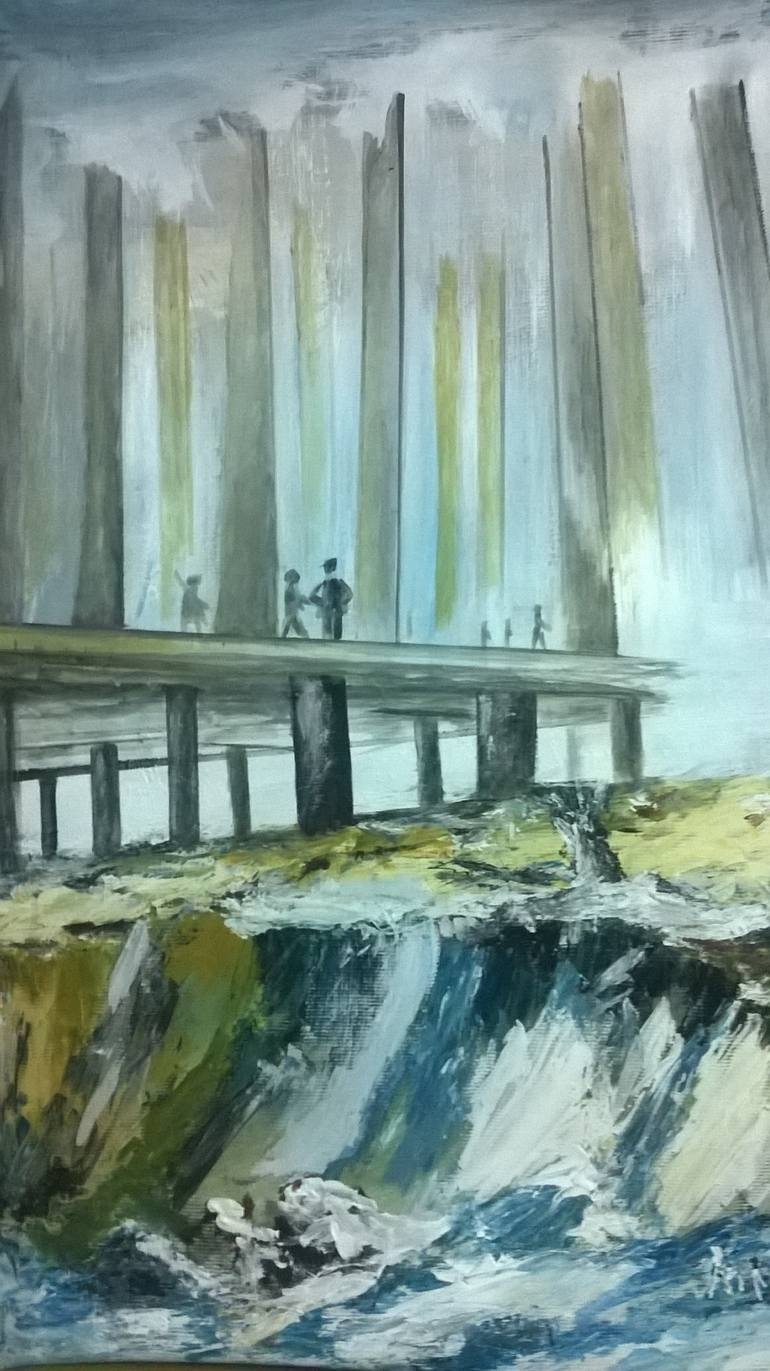 Construction # engineering # Painting by Ahmad ALMASRI | Saatchi Art