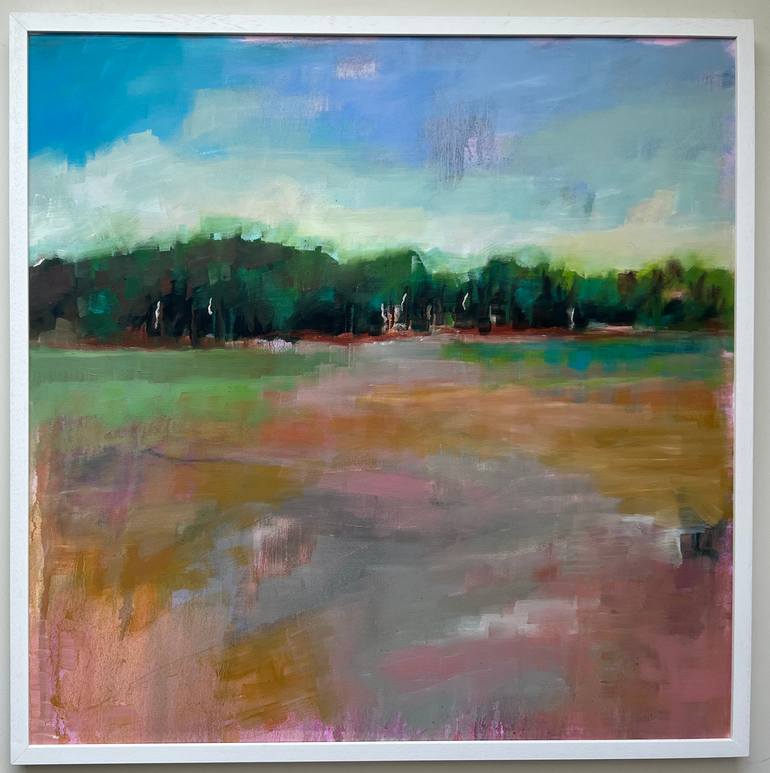 Scorched Earth Painting by Janet Massey | Saatchi Art