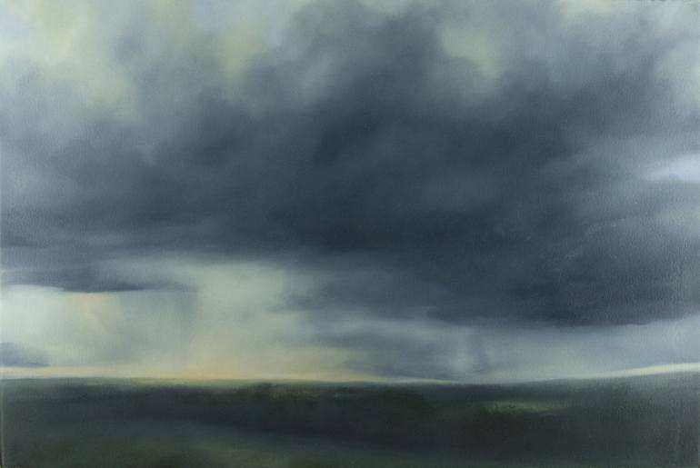 At the end of the day I Painting by Miriam Sheppard | Saatchi Art