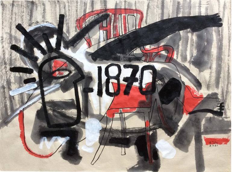 Mind wandering #313 Painting by Tung Doan | Saatchi Art