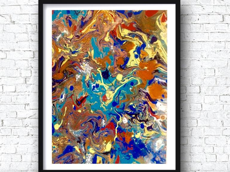 Retro Vibes Painting by maura flynn | Saatchi Art