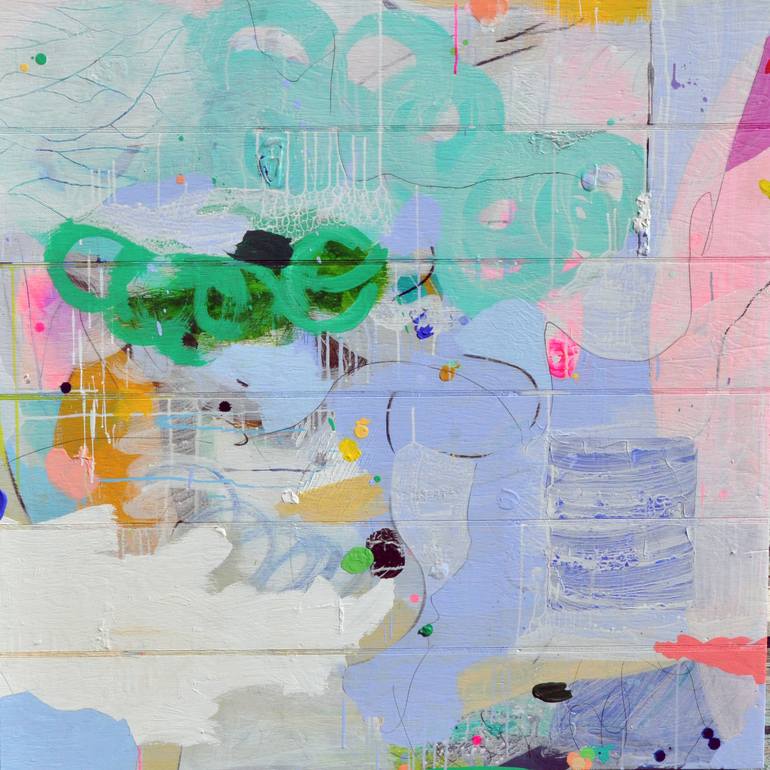 Fogo Process #1 Painting by Caitlyn Terry | Saatchi Art