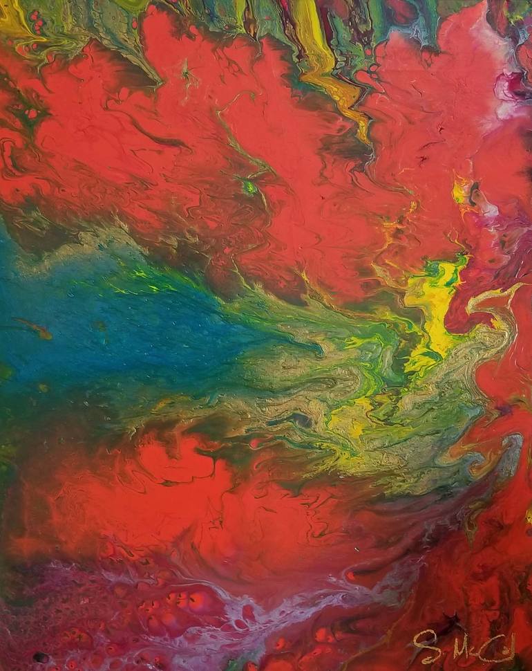 COSMO Painting by S Mccall | Saatchi Art