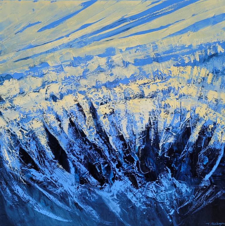 Untitled A5 90×90cm Painting by Tigran Mamikonyan | Saatchi Art