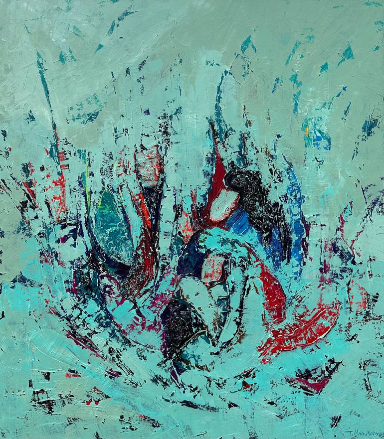 Abstract A23 70×80cm Painting by Tigran Mamikonyan | Saatchi Art