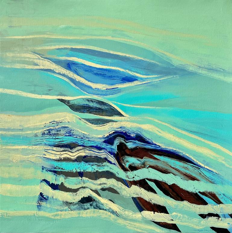 Untitled A9 90×90cm Painting by Tigran Mamikonyan | Saatchi Art