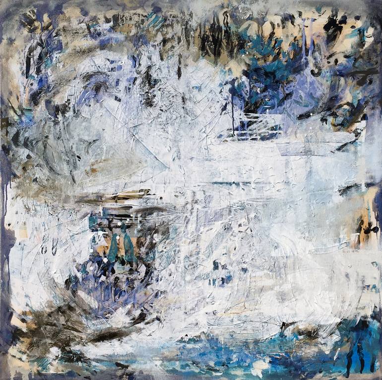 Intermission X Painting by Lucas Novak | Saatchi Art