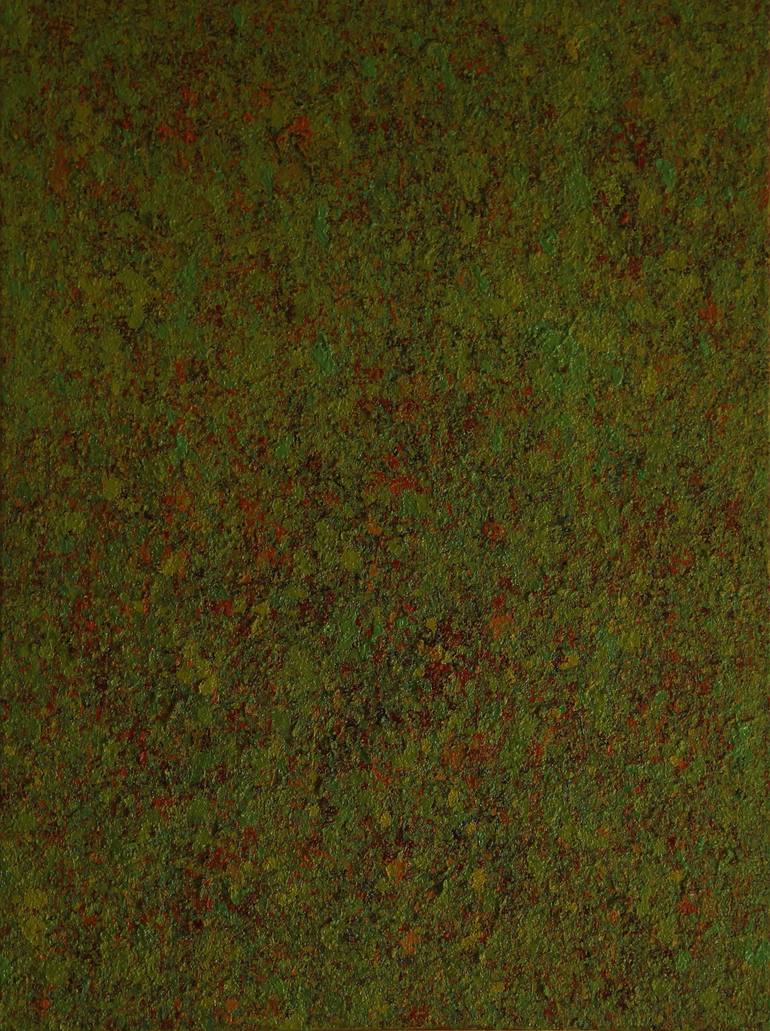 Rhapsody in Green II Painting by MAJA POLJAK | Saatchi Art