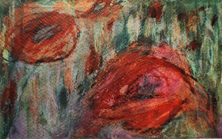 Floral Violet Mixed Media By Maja Poljak Saatchi Art