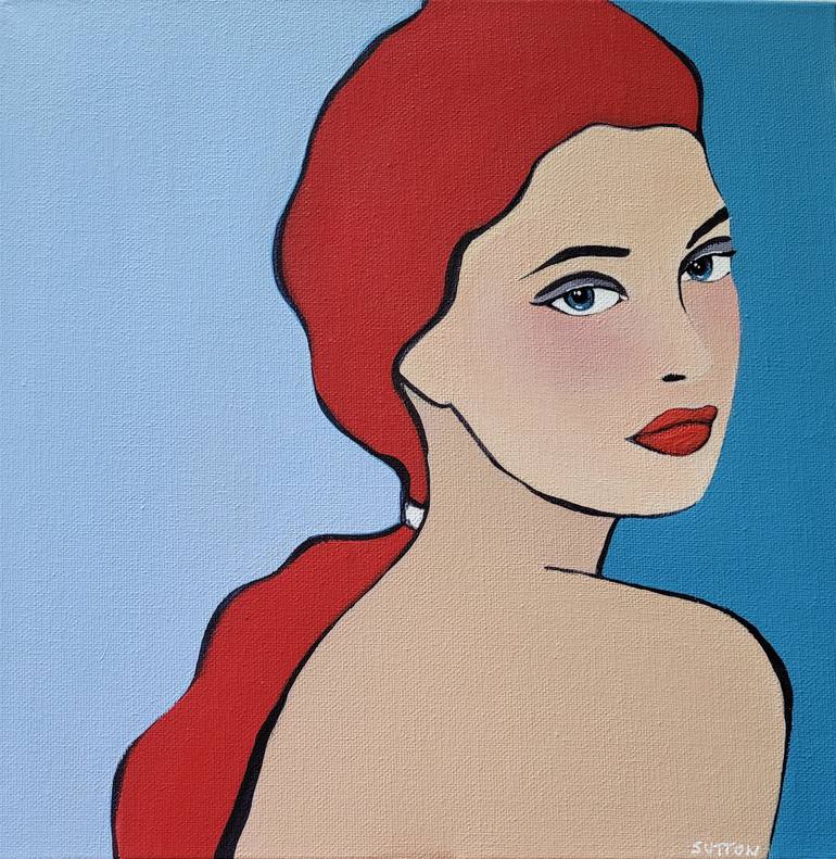 How do I like my eggs? In a cake. Painting by Debra Sutton | Saatchi Art