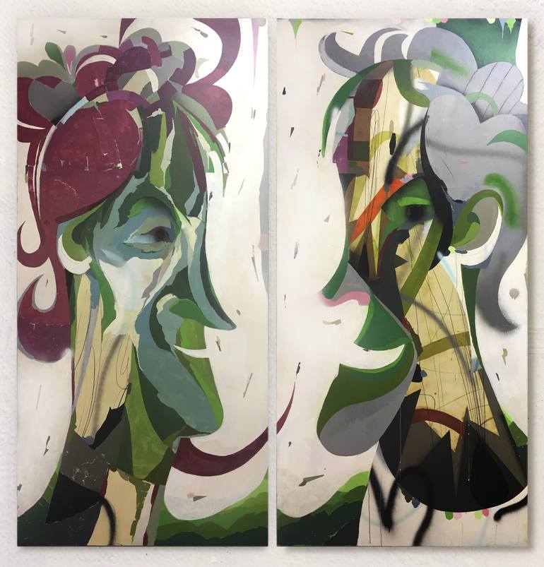 Us Painting by Eduardo Rubio | Saatchi Art