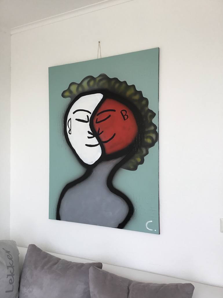 Who are you ? Painting by Christiaan Van Dissel | Saatchi Art