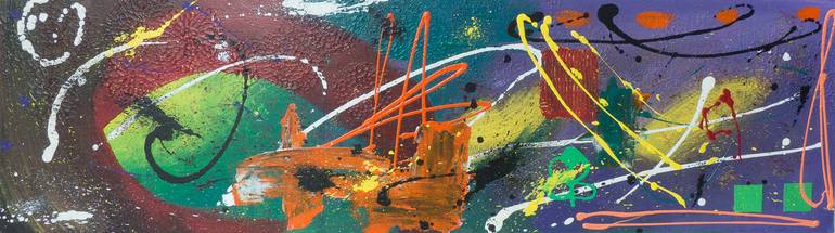 Spaceship Painting by Bruno Branski | Saatchi Art