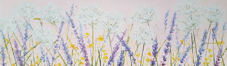 Wildflower Study Painting by Alexandra Richardson | Saatchi Art