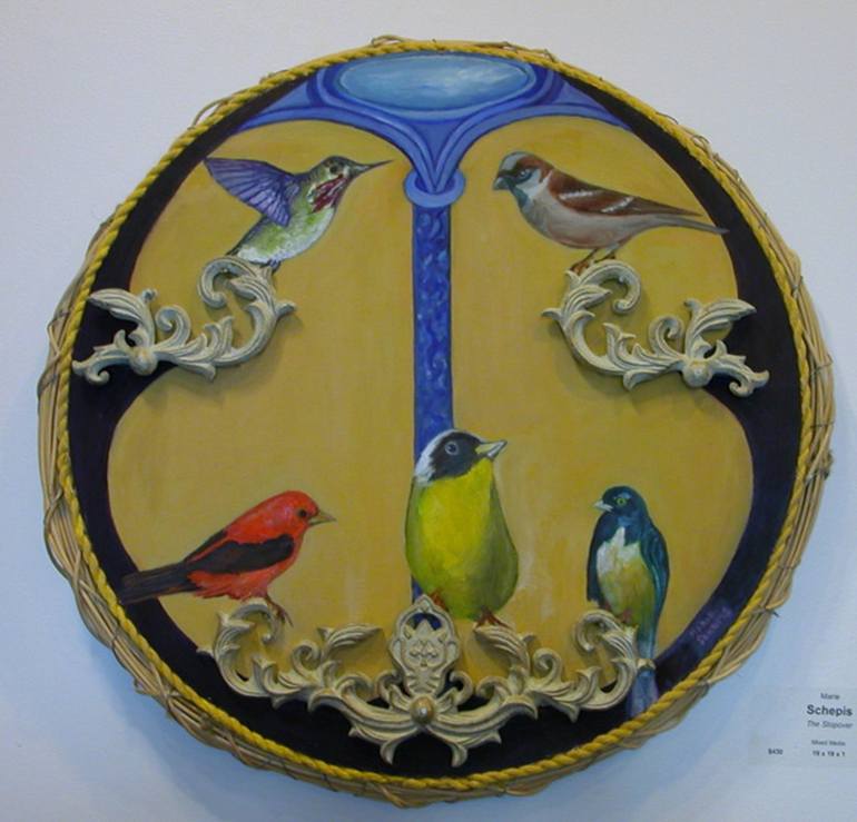 The Stopover SOLD Painting by Marie Schepis | Saatchi Art