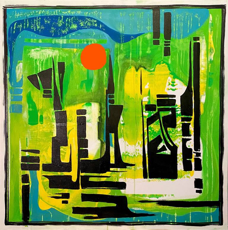 Future Painting by Jennifer Bobola | Saatchi Art