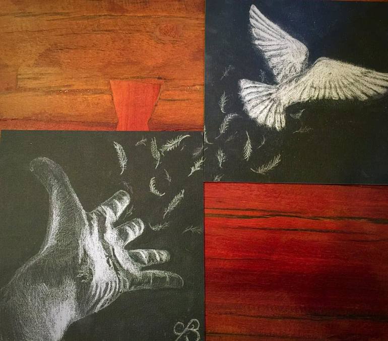 Let Go Drawing by Ben Shuptrine | Saatchi Art