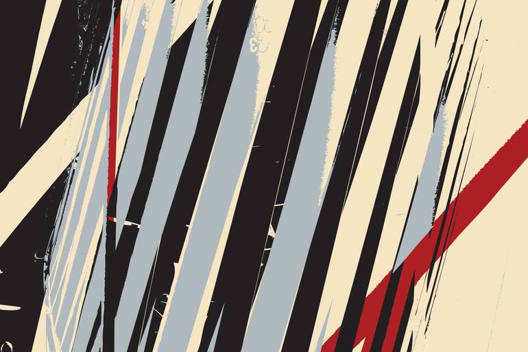 Cast Shadow Stadium 1 Mixed Media by Davy GoldenRatio | Saatchi Art