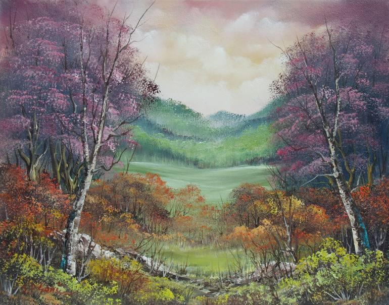 VALLEY COLORS Painting by Sead Pozegic | Saatchi Art