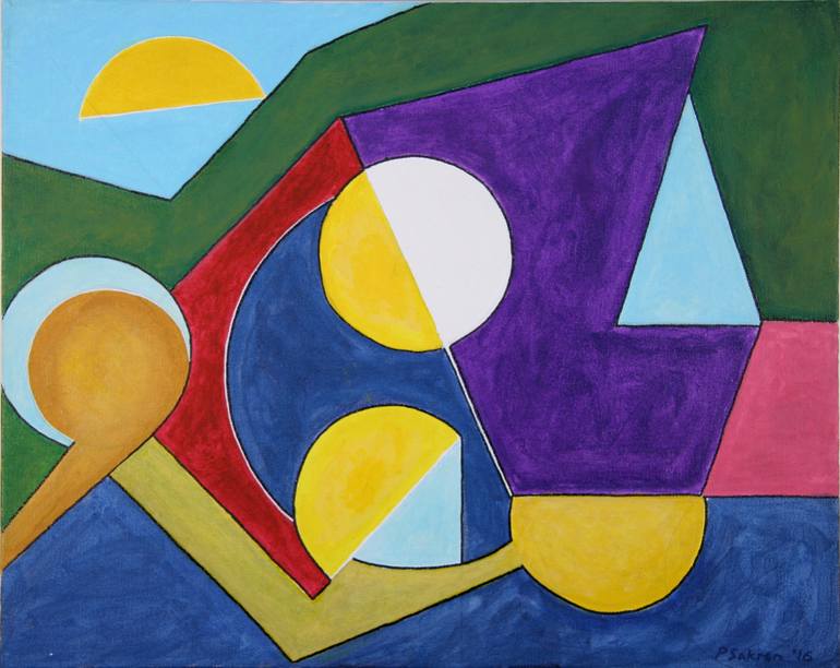 time slice Painting by Paul Sakren | Saatchi Art
