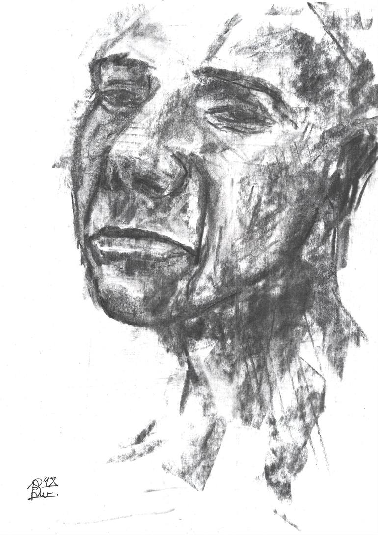 Liar Drawing by Reece Swanepoel | Saatchi Art