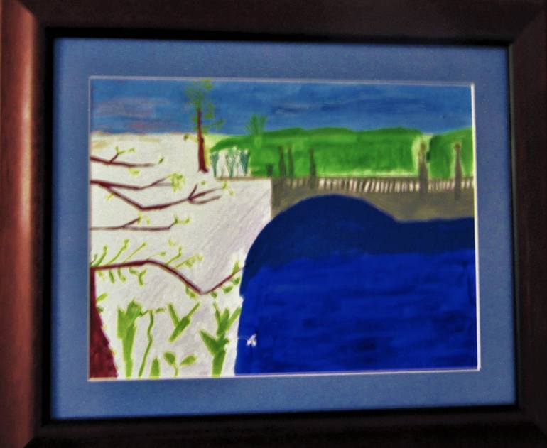 Water on Lake Julia Painting by Daniel Jablonski | Saatchi Art