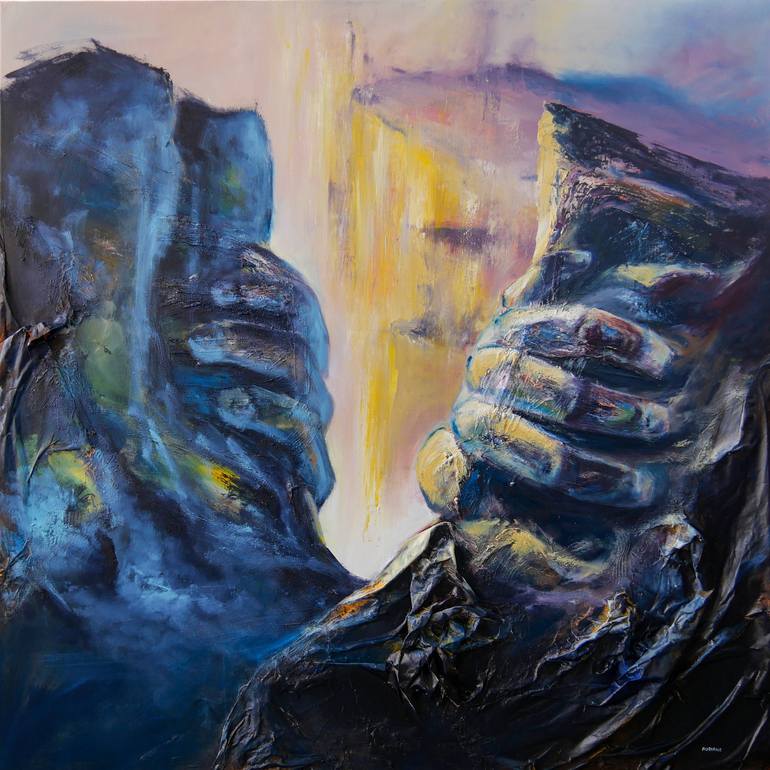 Samson Painting by Auriane Phillippon | Saatchi Art