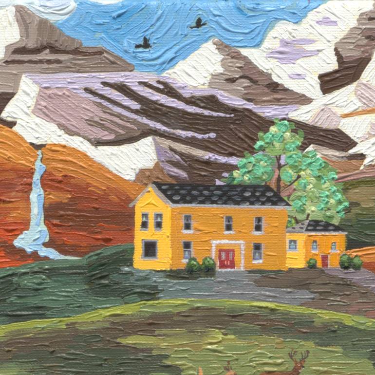 Gone Fishing Painting by Julie Pace Hoff | Saatchi Art