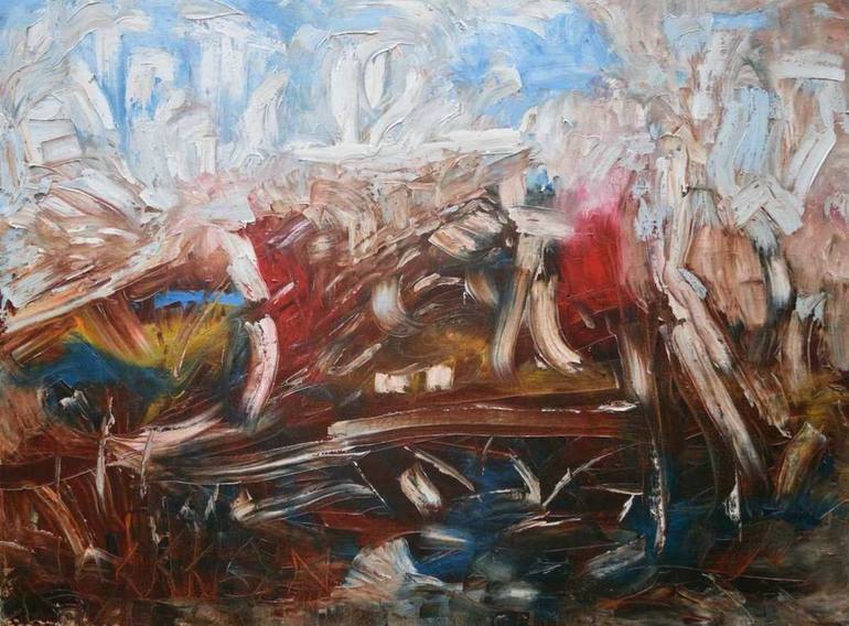 Abstract Landscape Painting by David M Jackson | Saatchi Art