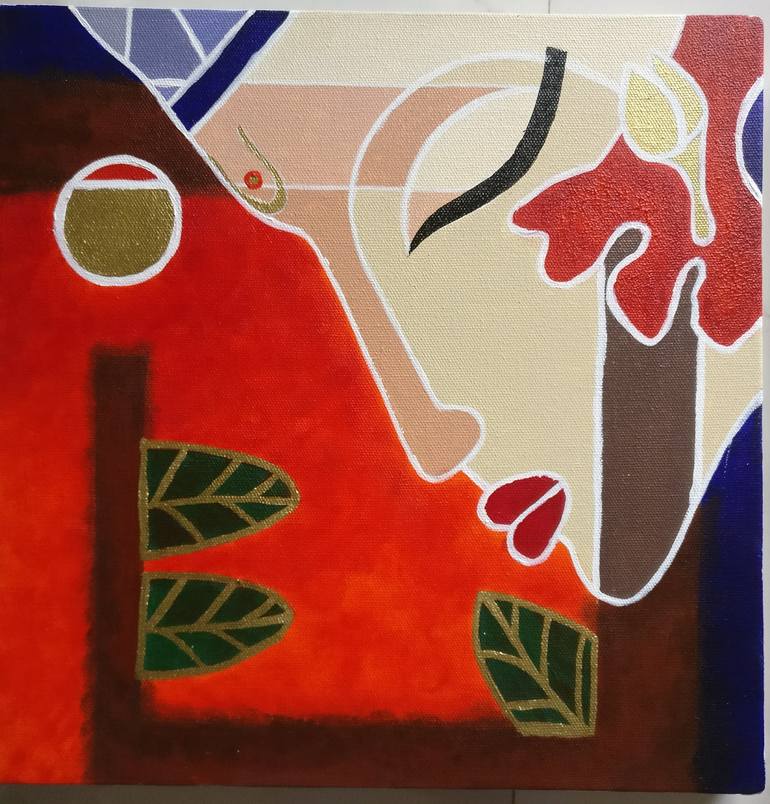 Divinity Painting by Priti Desai | Saatchi Art