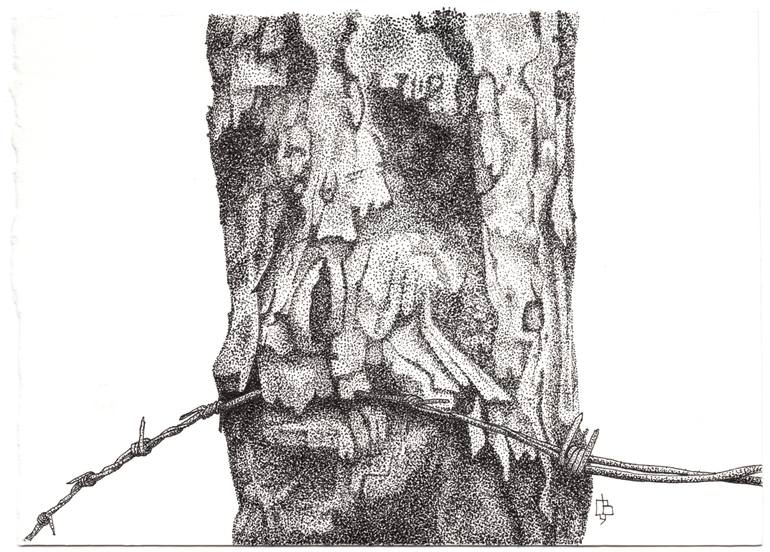 Pareidolia Drawing by Chris Booth | Saatchi Art