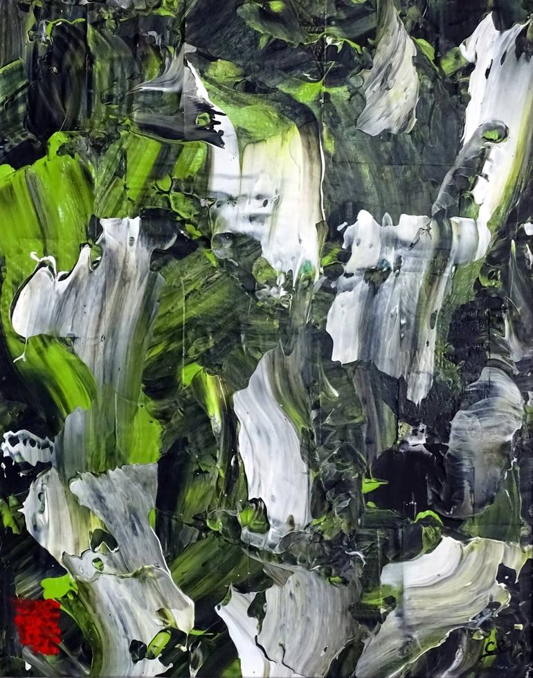 Red square Painting by Conrad Bloemers | Saatchi Art