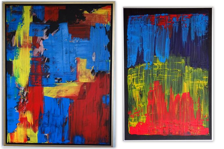 Abstract landscapes Painting by C B | Saatchi Art