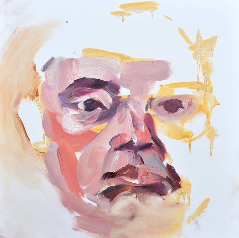 Deconstructed Portrait 1 Painting by Zachary Long | Saatchi Art