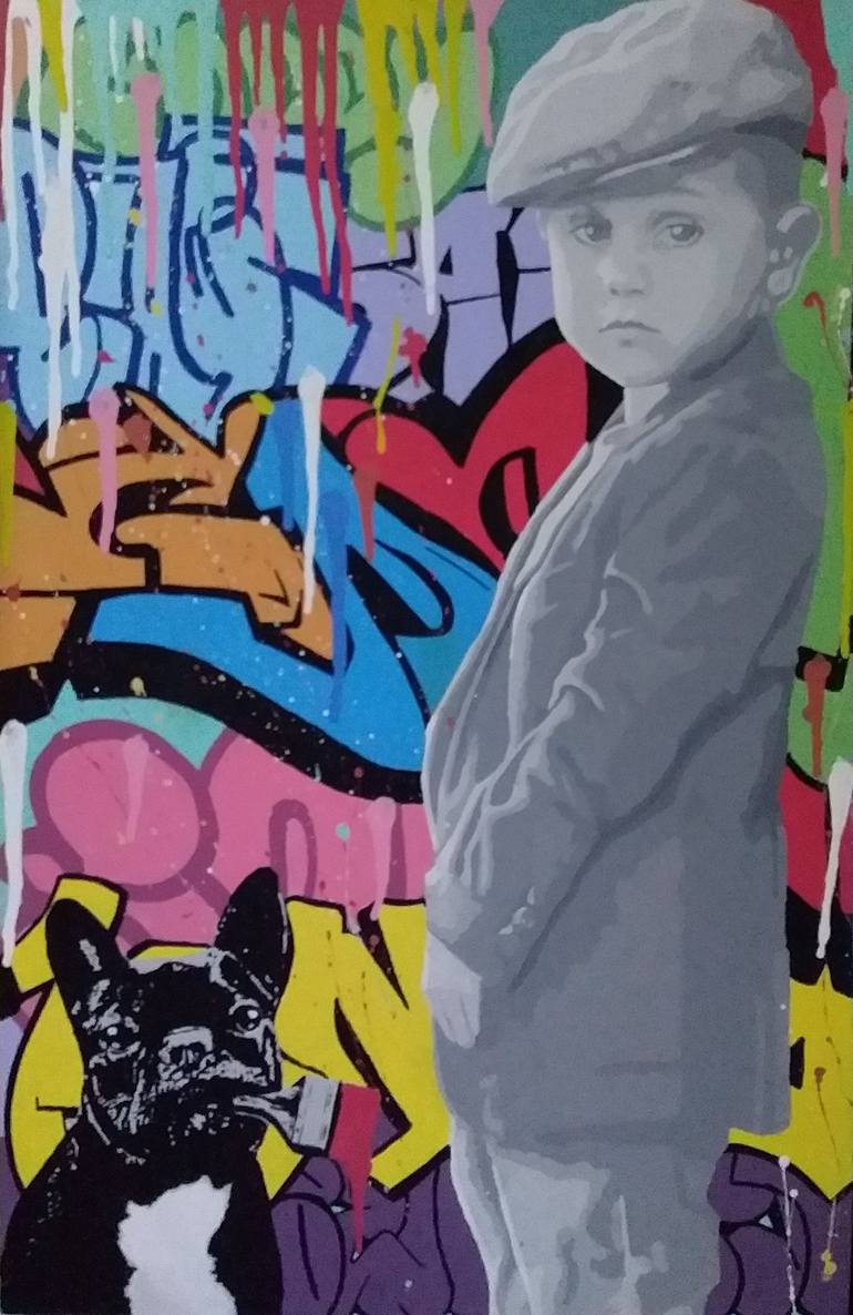 The painter's assistant Painting by Ignacio Galli | Saatchi Art