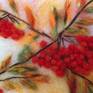 Wool Painting Still Life Rowan Painting by Oksana Ball | Saatchi Art
