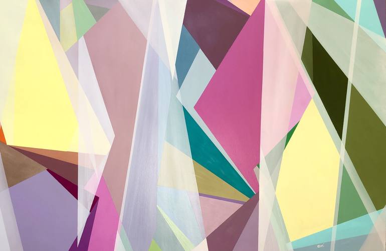 The Shard Painting by Maria Esmar | Saatchi Art