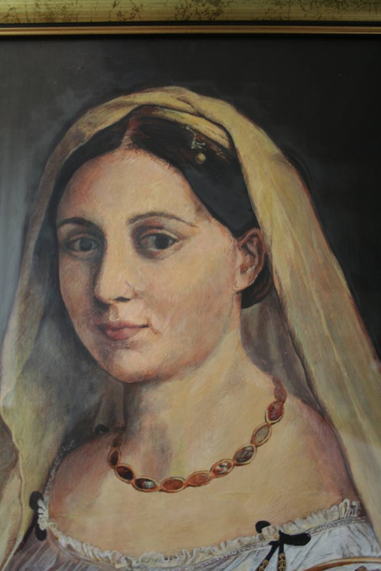 Reproduction of Raffaello's La Velata / The Lady with the Veil from ...