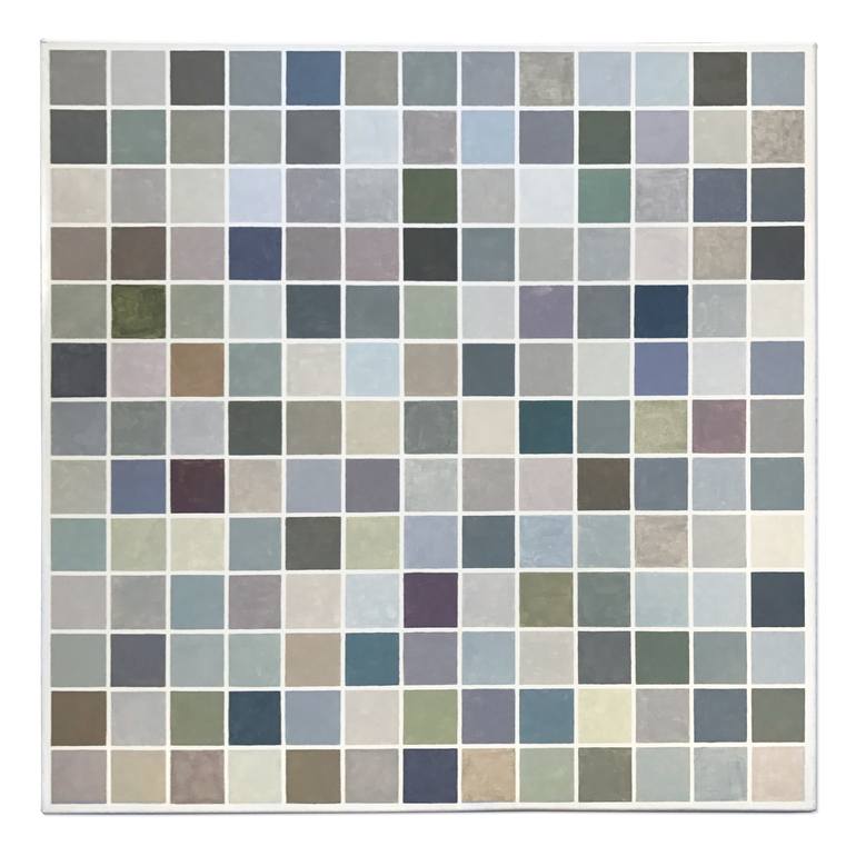 169 squares 169 colors Painting by amy kang | Saatchi Art