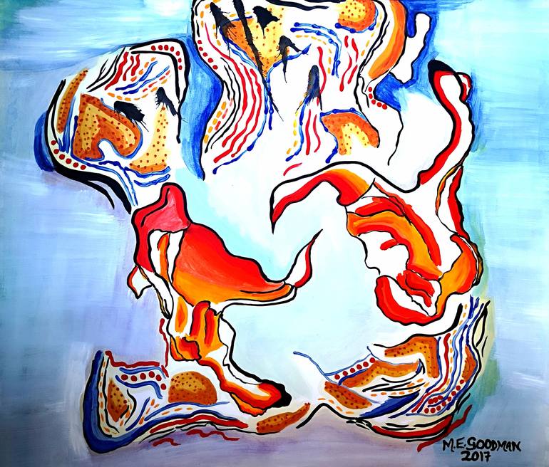 Let's Dance Painting by Mary-Anne Goodman | Saatchi Art