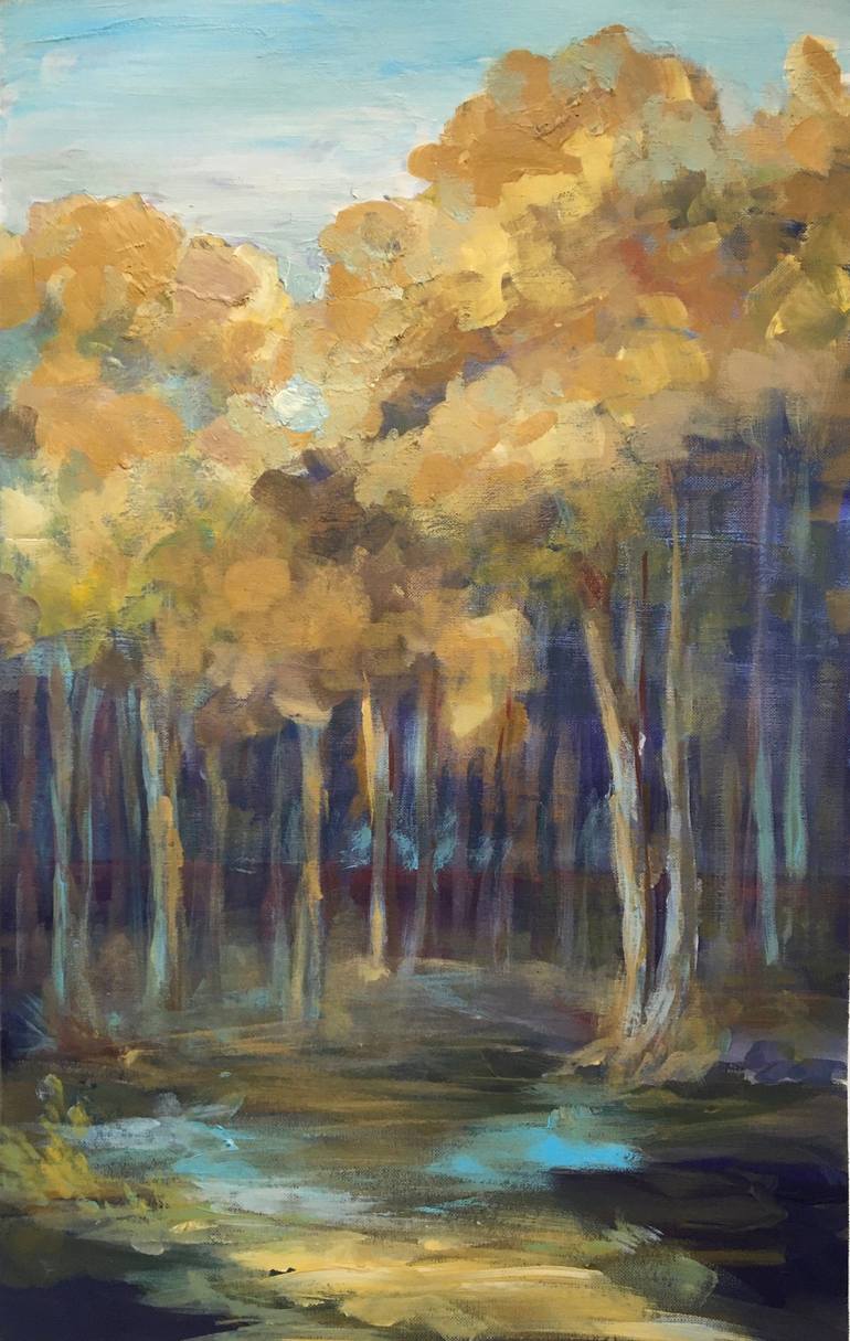 Golden krone Painting by Pasha Rud | Saatchi Art