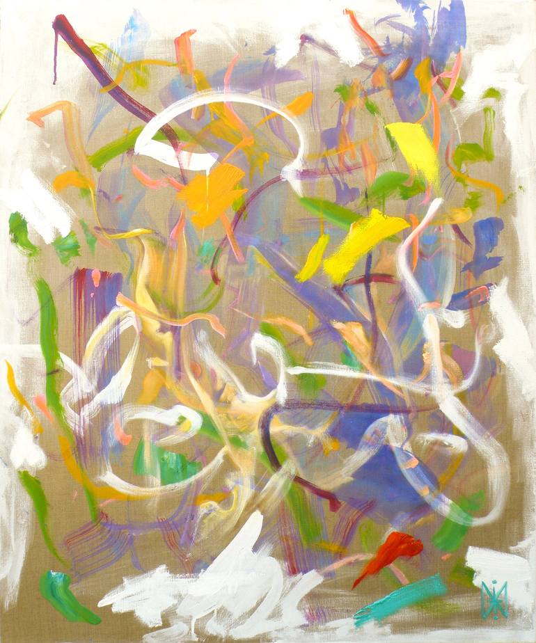 Early Bird Painting by Mimi Hi | Saatchi Art