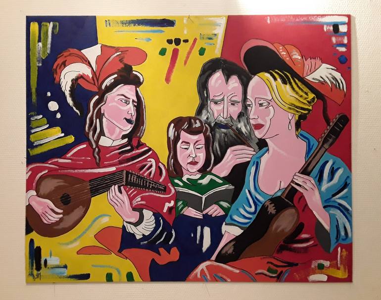 #037 Le concert de Mathieu Le Nain Oeuvre inspiré des Frères Le Nain ...